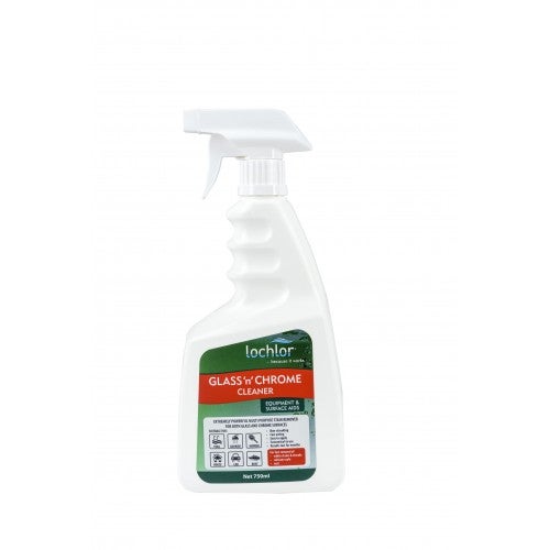 LO-CHLOR GLASS 'N' CHROME CLEANER | CENTRAL COAST POOL SUPPLIES PTY LTD